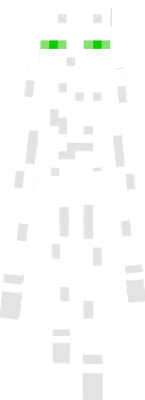 The White Enderman :: minecraftcreepy